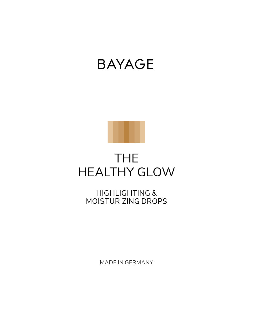 Probe THE HEALTHY GLOW | HIGHLIGHTING & MOISTURIZING DROPS – BAYAGE